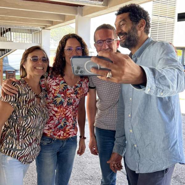 Fénelon Ramzy Bédia tournage film Mikado